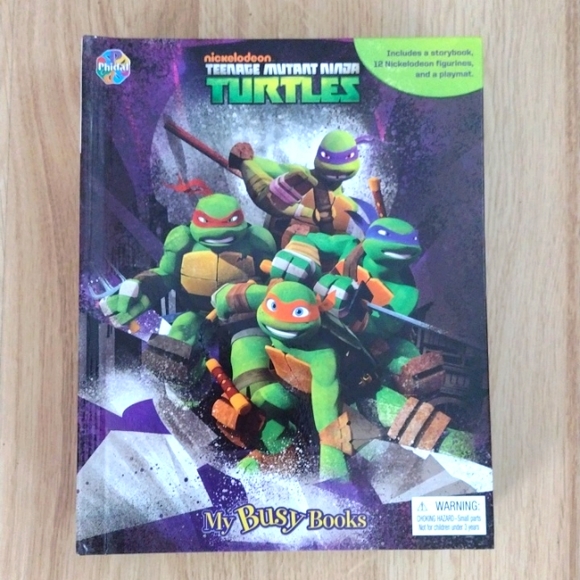 Nickelodeon | Toys | Teenage Mutant Ninja Turtles Busy Book With ...
